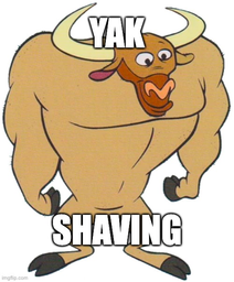 Programmer frustration: Yak Shaving